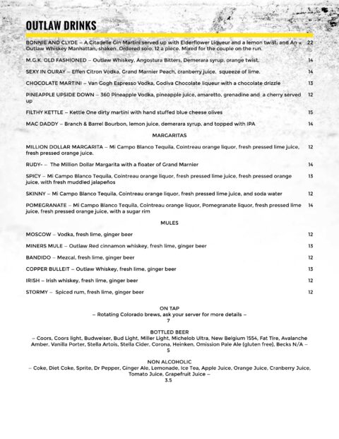 Menu_Draft | Outlaw Restaurant